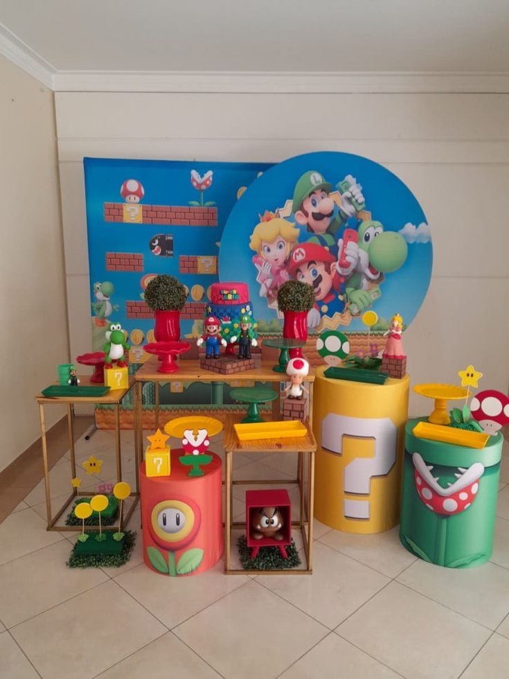 Pegue e Monte Super Mario | Universo Decorado