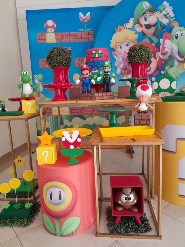 Pegue e Monte Super Mario | Universo Decorado