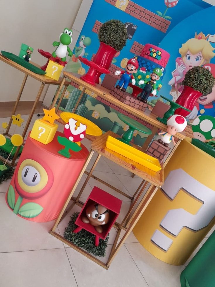 Pegue e Monte Super Mario | Universo Decorado